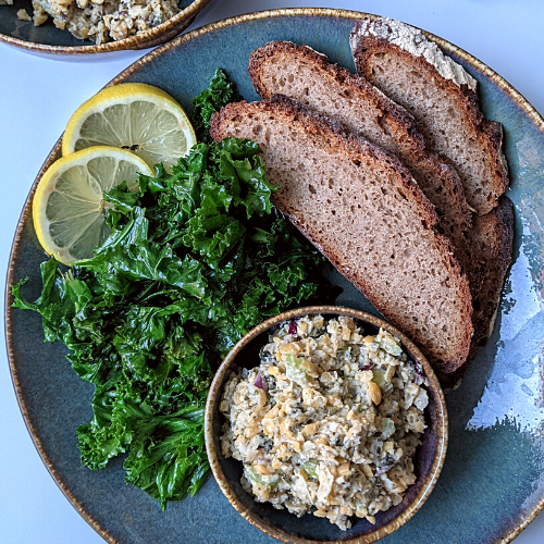 High-Protein Vegan "Tuna" Salad - Greek Appetite