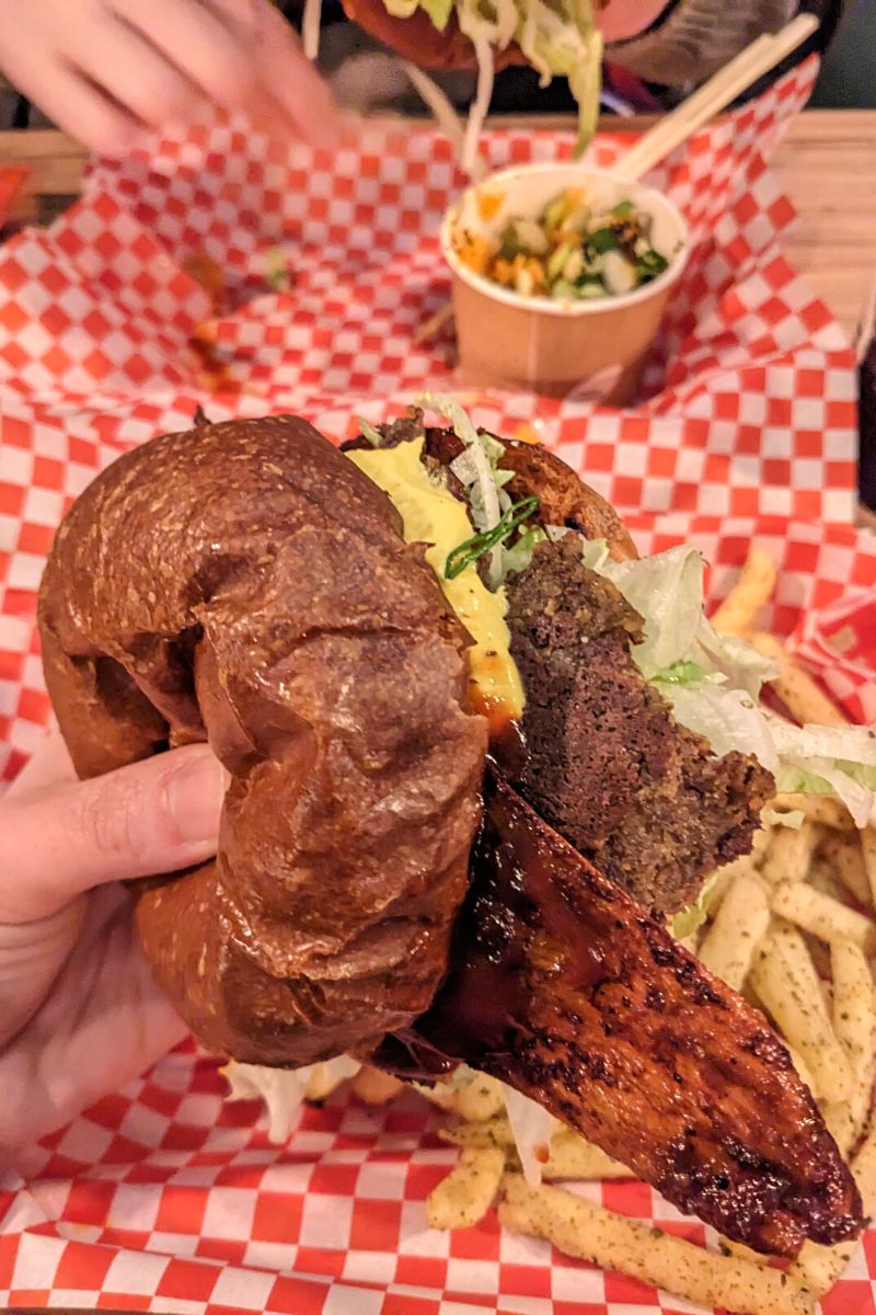 Kitsune - Homemade Vegan Burgers in Brussels (Belgium) - For Foodies ...